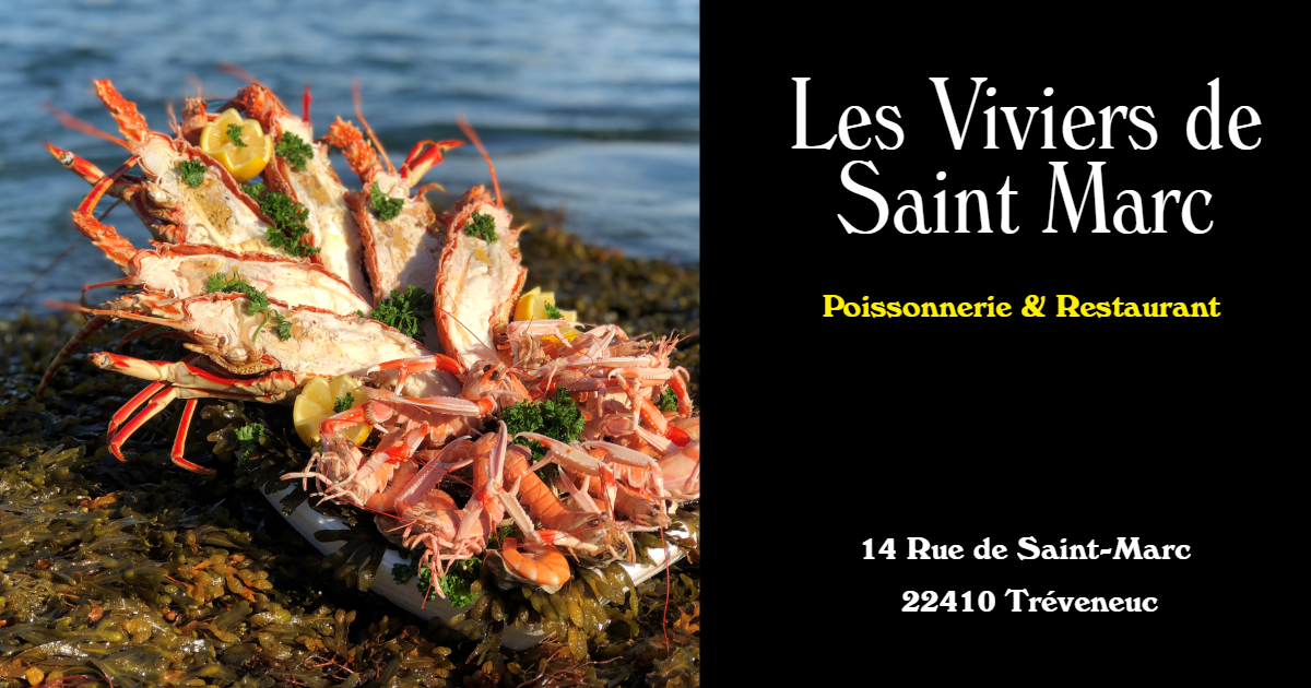 Les Viviers de Saint Marc | Poissonnerie, Restaurant a Saint-Quay ...